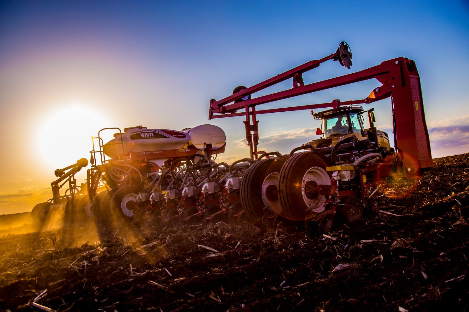 Challenger MT743 with White Planter – Second Shift Design